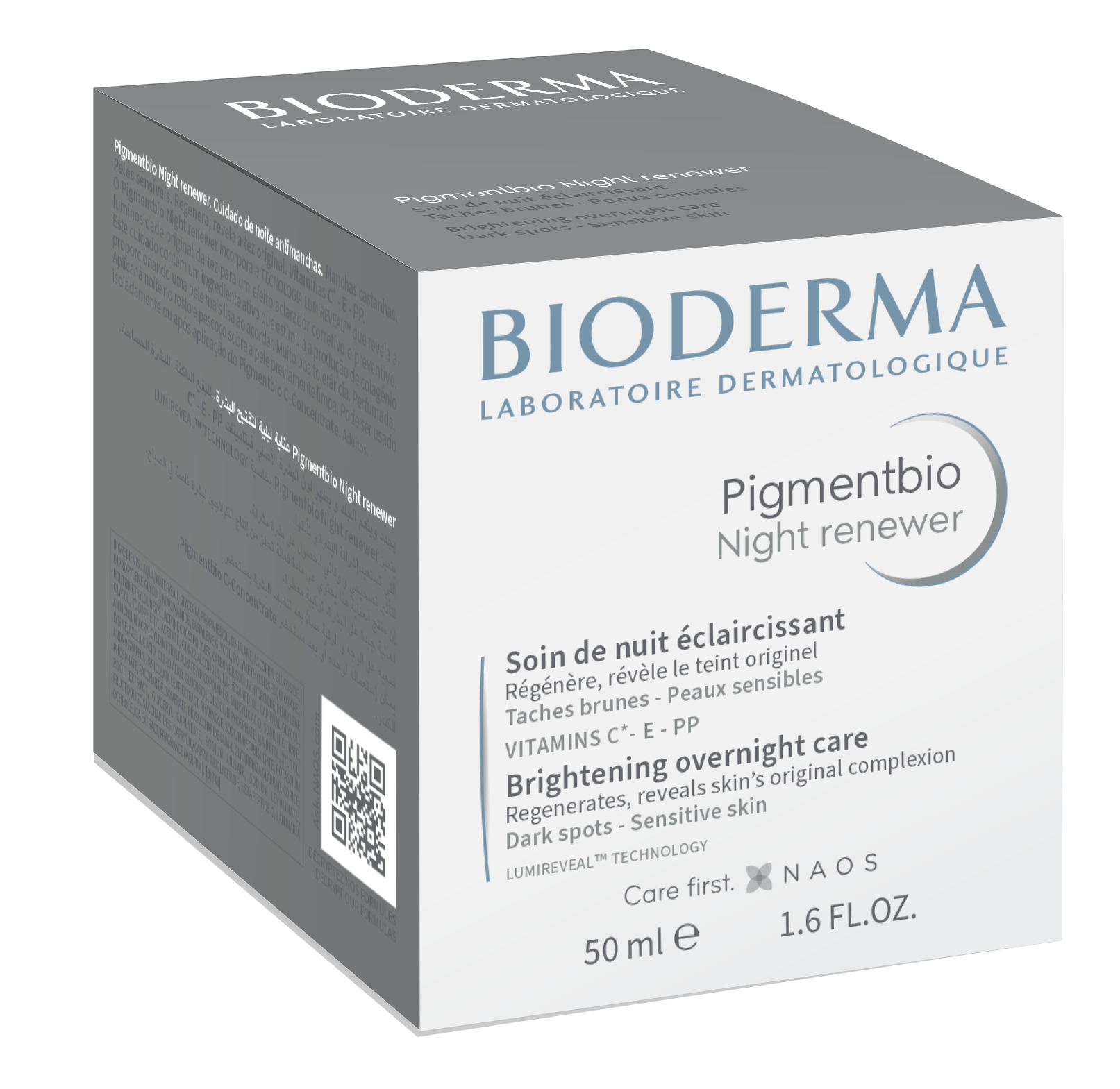 BIODERMA Pigmentbio Night Renewer Night face cream | For hyperpigmented ...