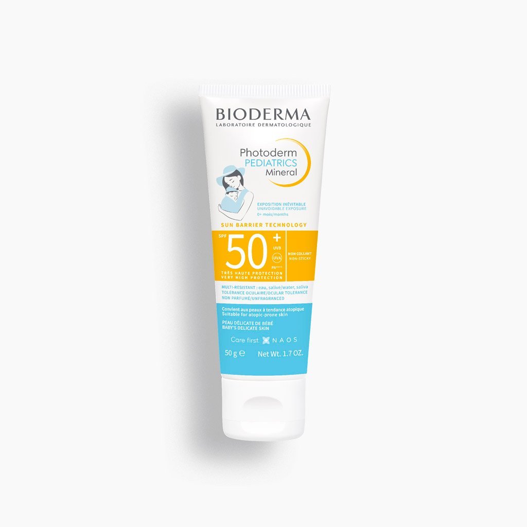 Bioderma Photoderm PEDIATRICS Mineral SPF 50+ Sunscreen Baby children skin